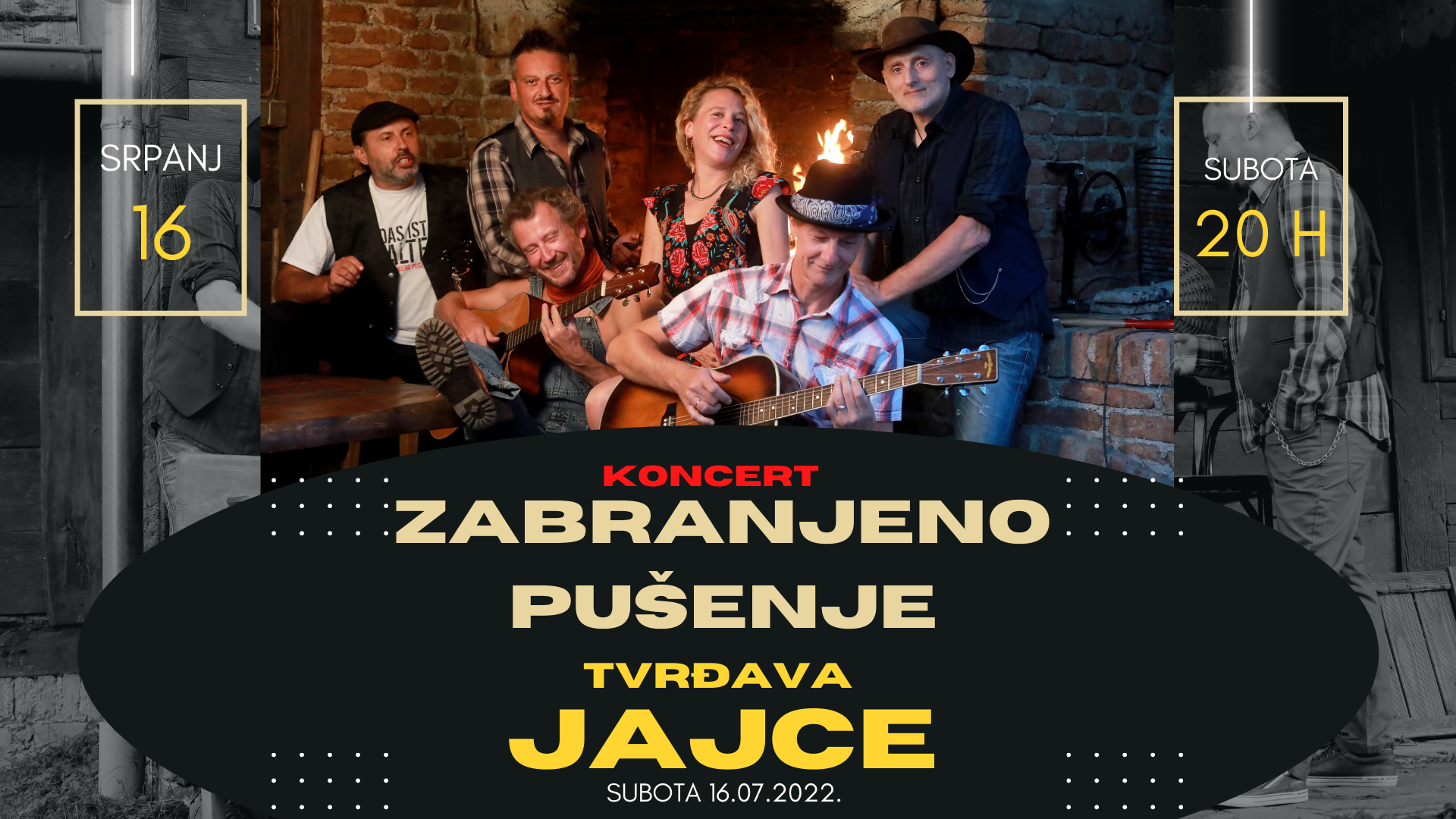 Grupa Zabranjeno pušenje nastupiti će ovog ljeta na prekrasnoj tvrđavi ...